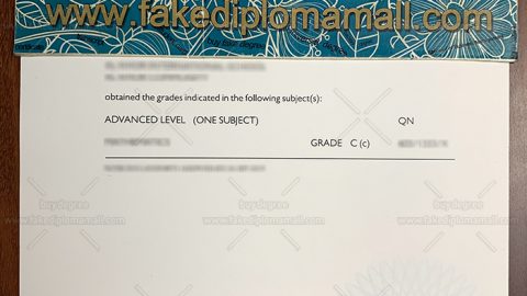 Pearson Edexcel GCE Certificate | Best Site to Buy Fake Diploma