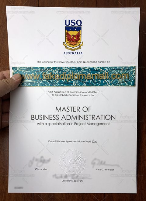 USQ Fake Diploma | Best Site To Get Fake Diploma