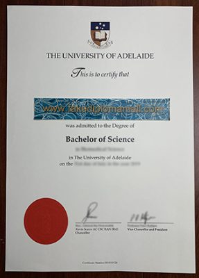 University of Adelaide Degree Certificate | Best Site to Buy Fake Diploma