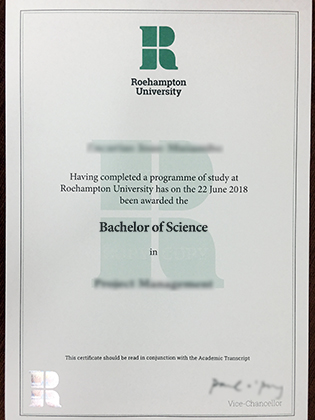 Roehampton University BSc Degree Certificate | Best Site to Buy Fake ...