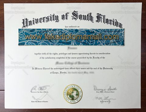 Fast Buy University of South Florida Fake Diploma online | Best Site to ...