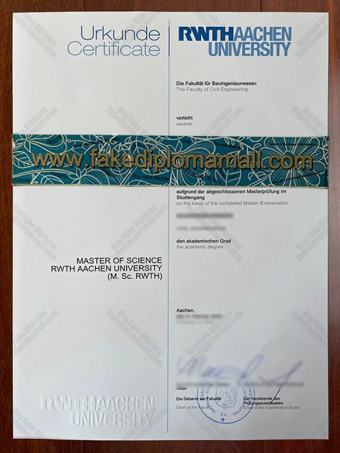 RWTH Aachen Fake Diploma, How to Buy a Diploma? | Best Site to Buy Fake ...