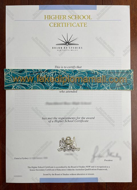 How to get a Fake NSW Higher School Certificate? | Best Site To Get ...